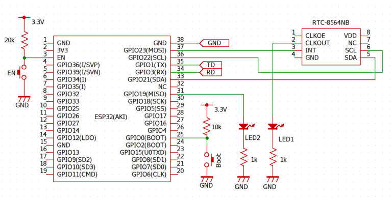 RTC8564N ESP32